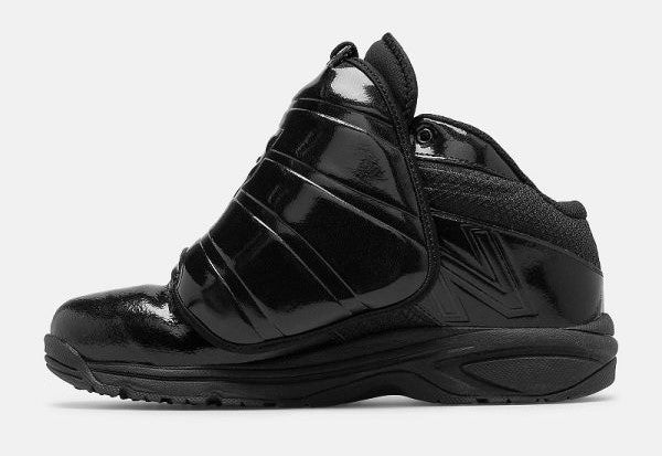 New Balance 460v3 Mid-Cut Plate Shoe - Black / Black - RefMasters